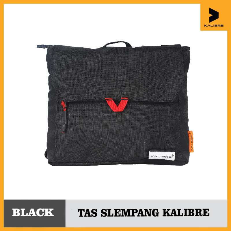Jual Tas Selempang Pria Kalibre Messenger Bag Dexter 02 Black 921501000 ...