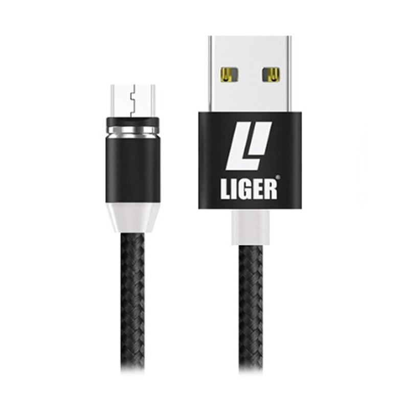 Jual Liger L-800 Kabel Charger Magnetic LED Micro [Fast Charging ...