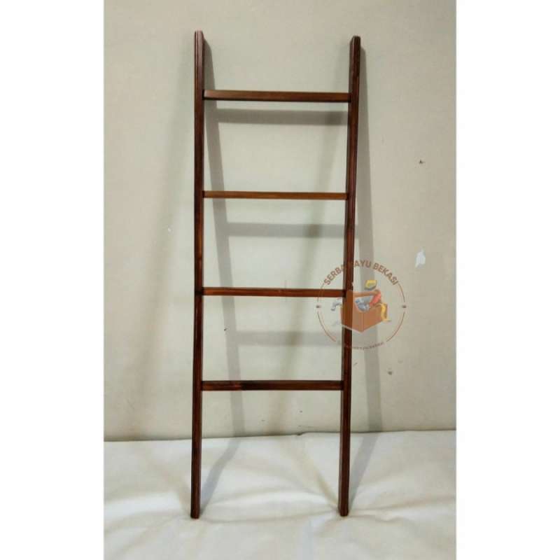 Jual Rak Tangga Kayu. Rak Sajadah Mukena. Gantungan Handuk. Kode 209 Di ...