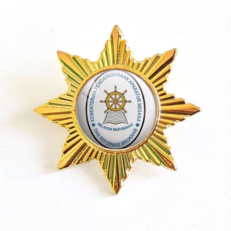 Jual Mulyocreative Pin Kpan Pin Bros Wing Logo Kementerian ...