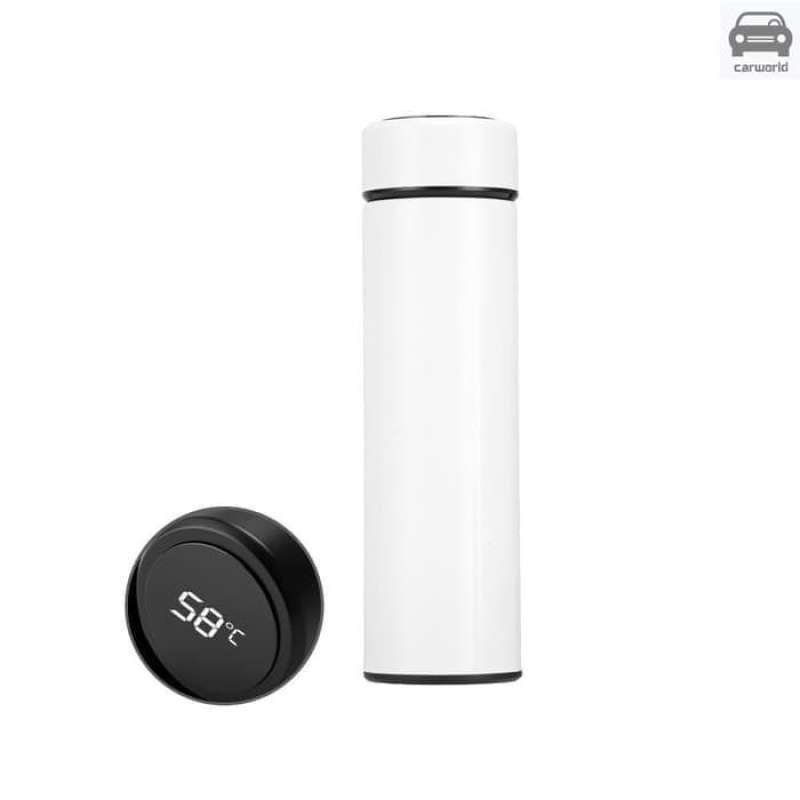 Jual [putih] Termos Led Temperatur Suhu Botol Vacuum Tumbler Termometer ...