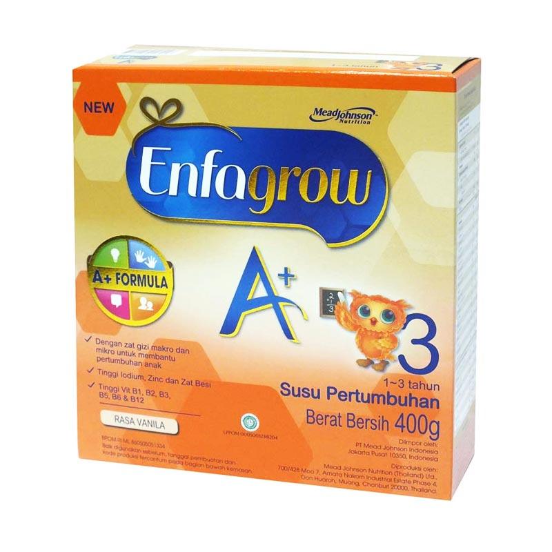 Promo Enfagrow A+3SA Vanila Box Susu Formula [400 g] Diskon 25% di ...