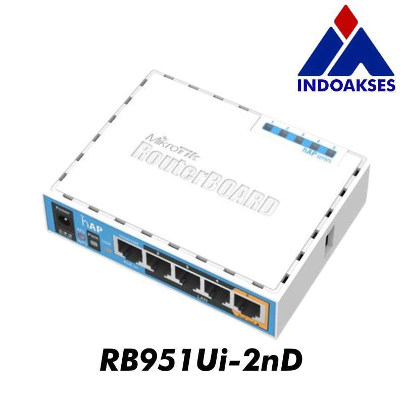 Jual Mikrotik RB951Ui-2ND-hAP Wireless Router di Seller INDOAKSES ...