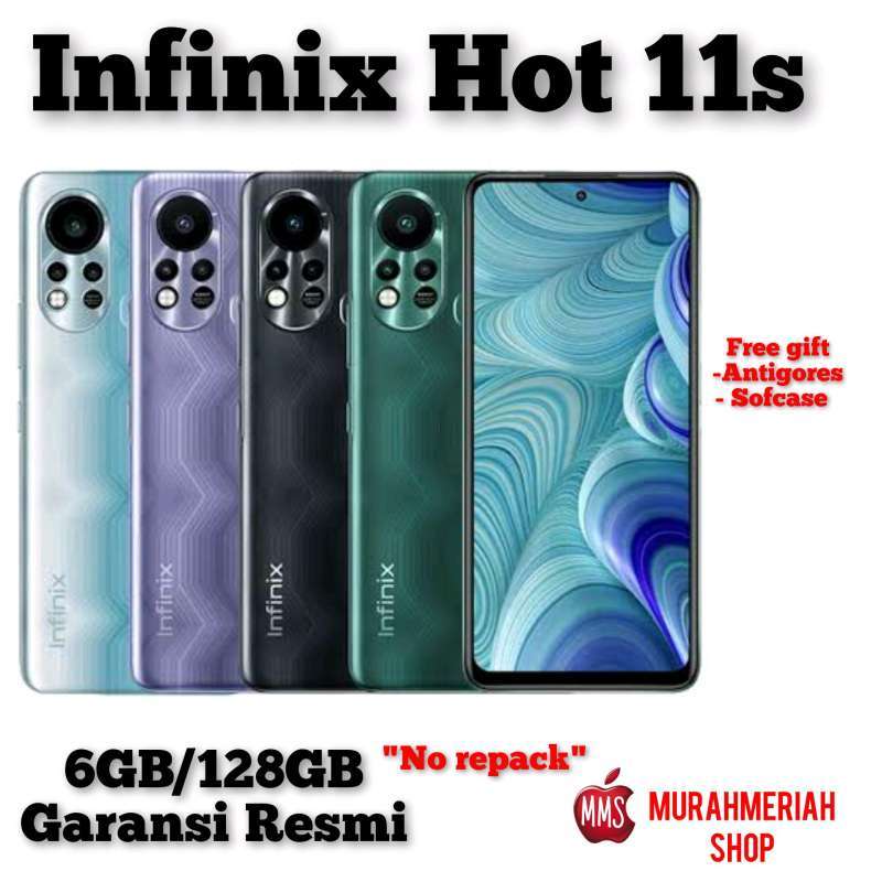 Jual Infinix Hot 11s Nfc 6/128gb Garansi Resmi - Black Di Seller ...