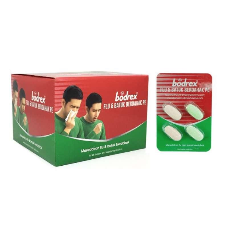Jual BODREX FLU DAN BATUK BERDAHAK PE 1 STRIP 4 TAB di Seller Padi ...