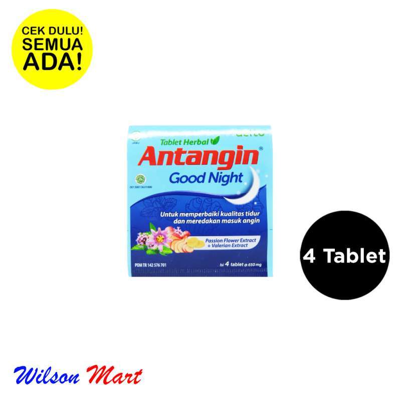 Jual ANTANGIN GOOD NIGHT ISI 4 TABLET di Seller Wilson Mart Official ...