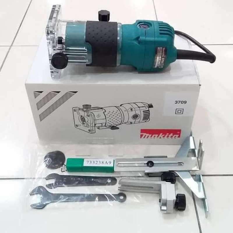 Jual Mesin Router Profil Kayu Makita 3709 / Wood Trimmer Machine di ...