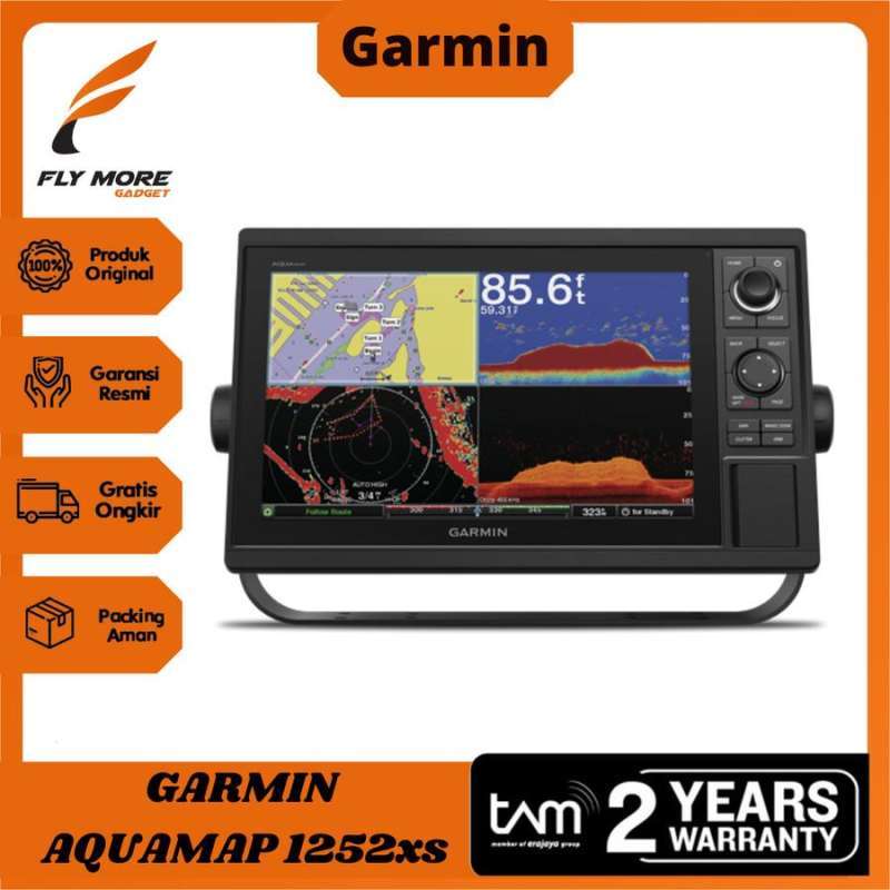 Jual Garmin Aquamap 1252xs Mfd Display Unit With Se-asia Bluechart Di ...