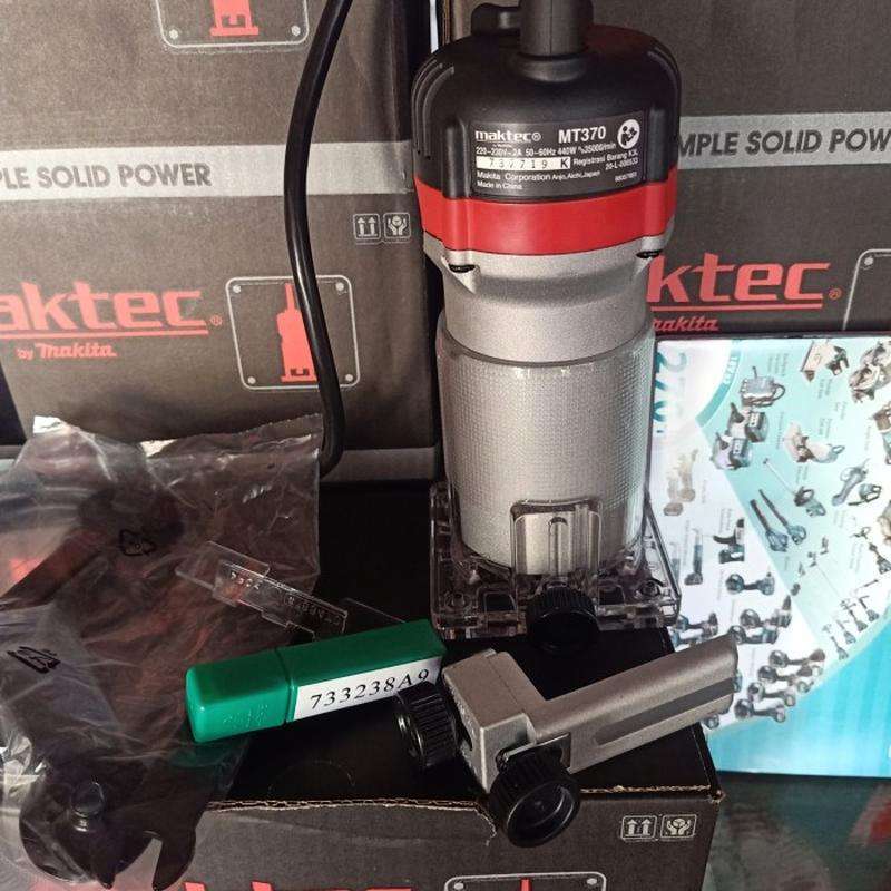 Jual Mesin Profil Router Trimer Kayu Maktec Mt 370 Di Seller Raja ...