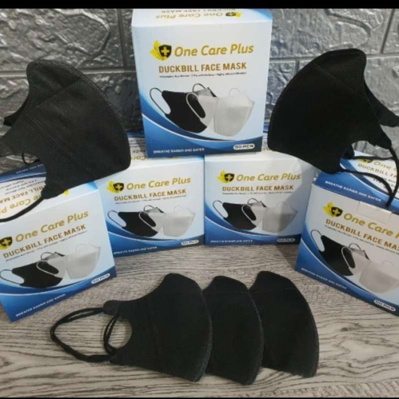 Promo Masker Duckbill One Care Plus Face Mask 1box isi 50pcs Diskon 38% ...