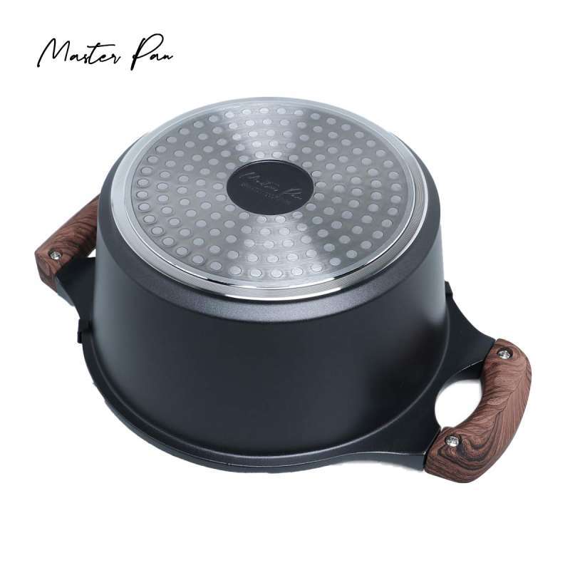 Promo Master Pan Panci Granit Serbaguna Anti Lengket Dengan Tutup 24x11 ...