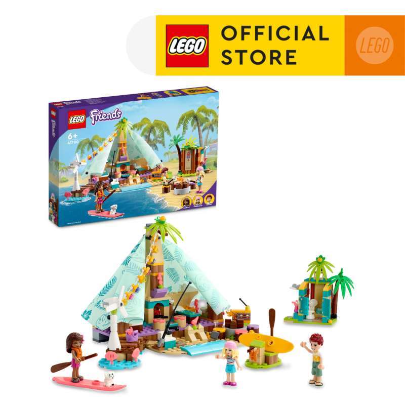 Jual LEGO® Friends 41700 Beach Glamping Playset (380 Pieces) di Seller ...