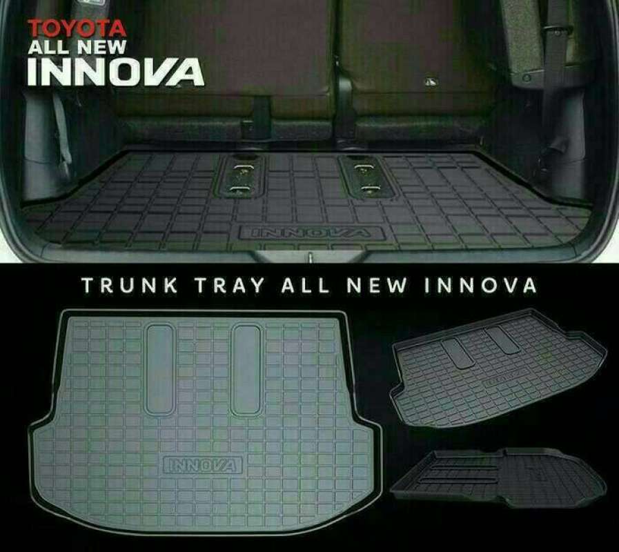 Jual BEST PROMO trunk tray all new innova/karpet bagasi grand innova di ...