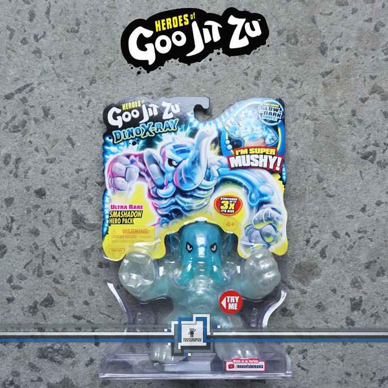 Jual Goo Jit Zu Dino X-Ray ULTRA RARE SMASHADON Goojitsu Su Glow in ...