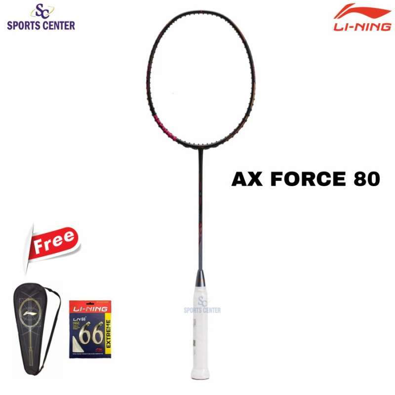 Jual Raket Badminton Lining AX Force / AXForce 80 [Size 4U] di Seller ...
