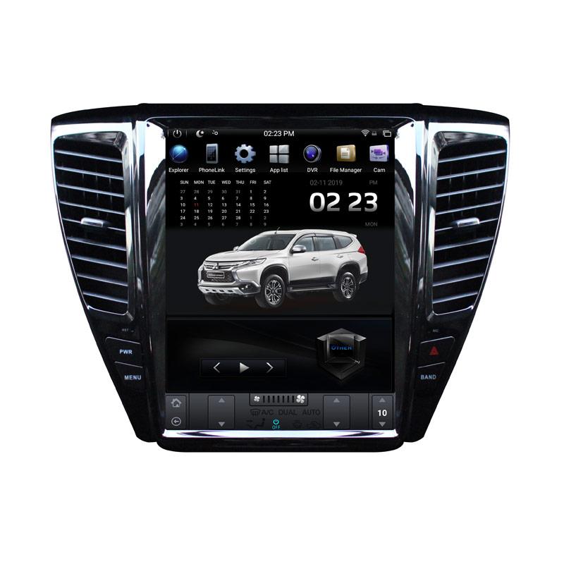 Jual Mobiletech Head Unit Tesla Android For New Pajero Di Seller Mobile ...