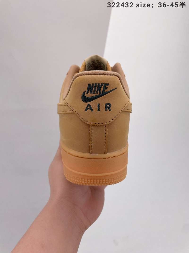 Jual Nike Air Force 1 Mid Wheat High Last Original Cardboard To Create ...