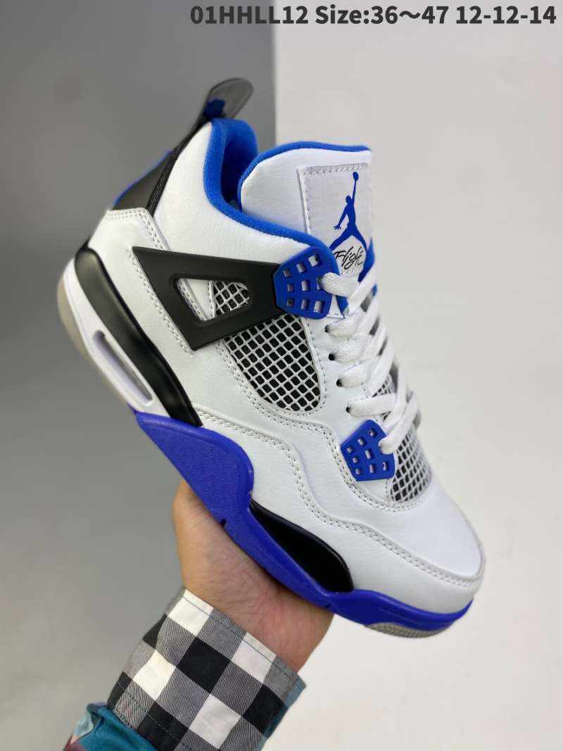 Jual NIKE AIR Jordan 4 retro racing blue NIKE AIR Jordan 4th generation ...