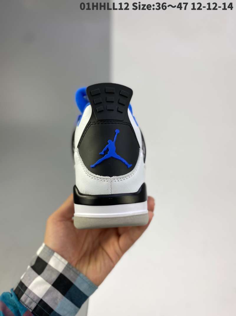 Jual Nike Air Jordan 4 Retro Racing Blue Nike Air Jordan 4th Generation ...