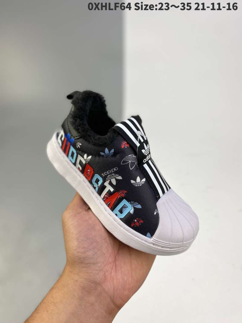 Jual Children's Shoes Adidas Plush Soft Shellfish In Stock 🤗 Mom Doesn ...