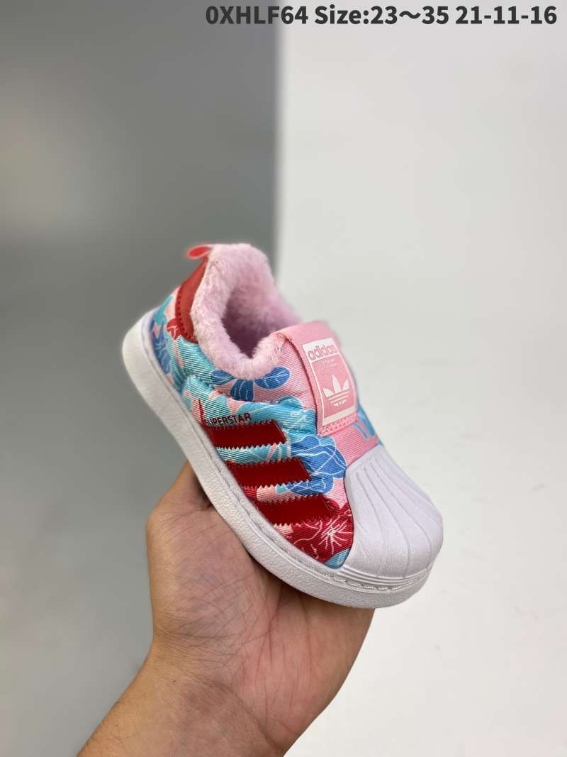 Jual Children's Shoes Adidas Plush Soft Shellfish In Stock 🤗 Mom Doesn ...