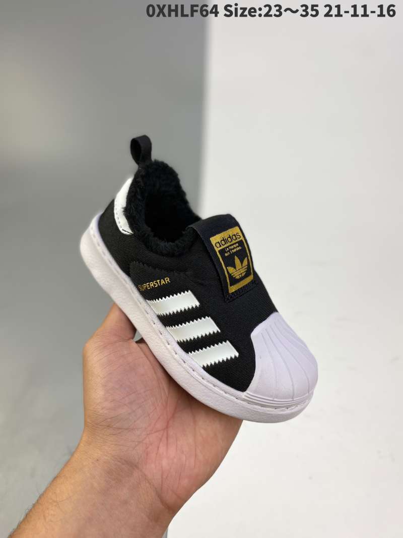 Jual Children's Shoes Adidas Plush Soft Shellfish In Stock 🤗 Mom Doesn ...