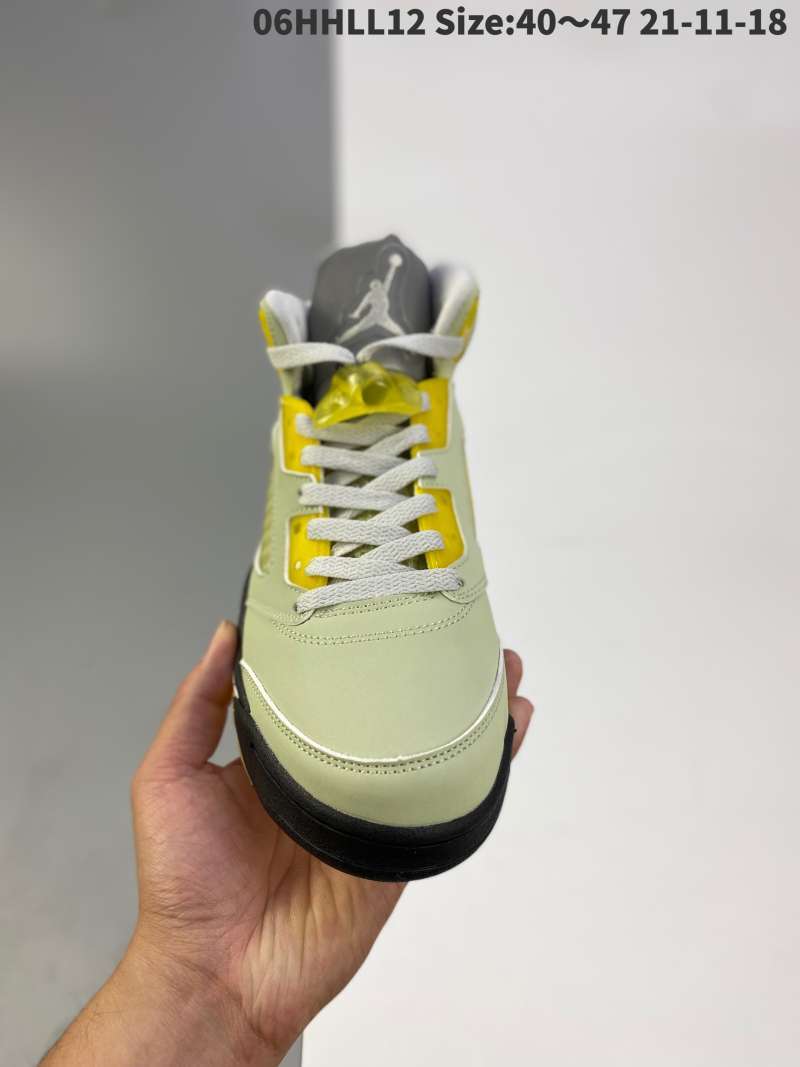 Jual Nike Air Jordan 5 Jade Horizon High Top Light Matcha Green Aj5 ...
