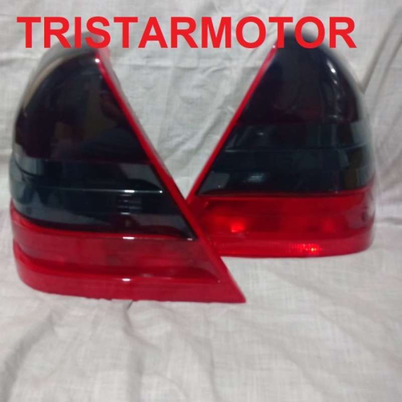 Jual stop tail back rear lamp light mercedes benz w202 C Class smoke ...