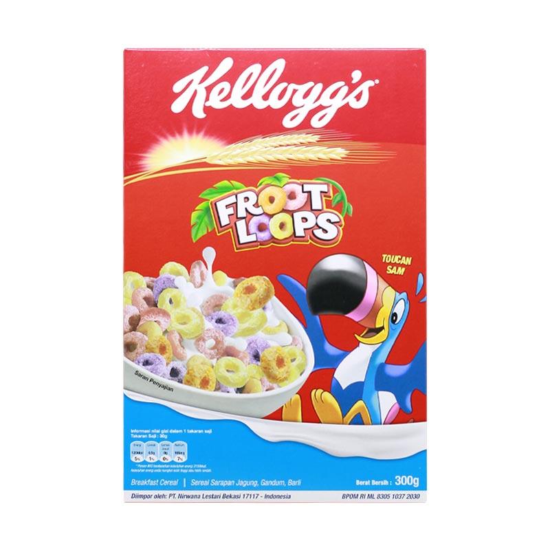 Jual KELLOGG'S Froot Loops Sereal [300 g] di Seller Hokky Fruit ...