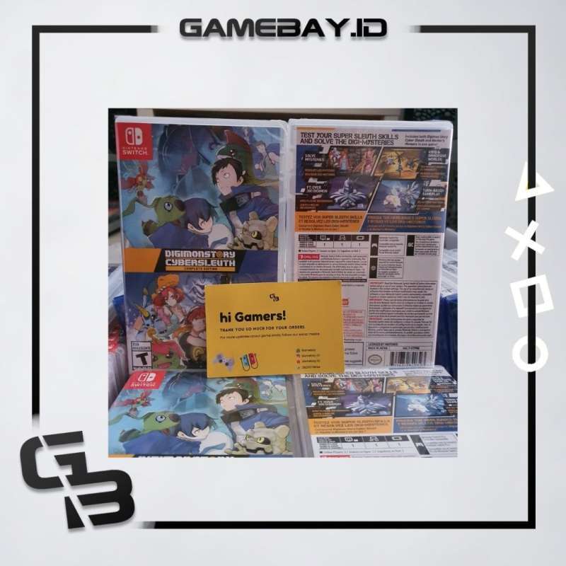 Jual Nintendo Switch Digimon Story Cybersleuth Complete Edition di Seller Gamebay Official Store ...