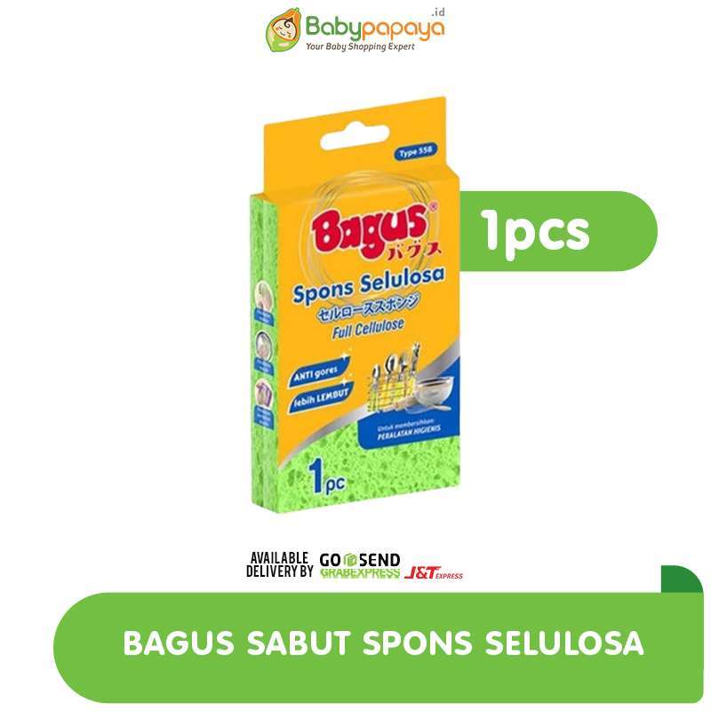 Jual Bagus Sabut Spons Selulosa Isi 1Pcs T558 di Seller Babypapayaid ...