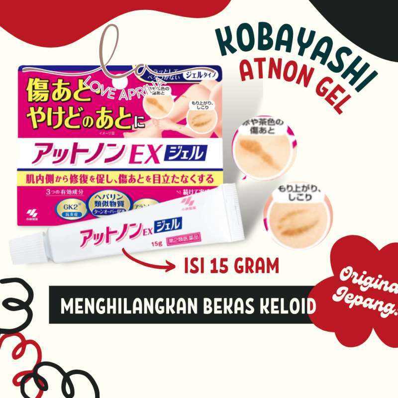 Jual Kobayashi Atnon Gel Original Jepang, Krim Penghilang Bekas Luka ...