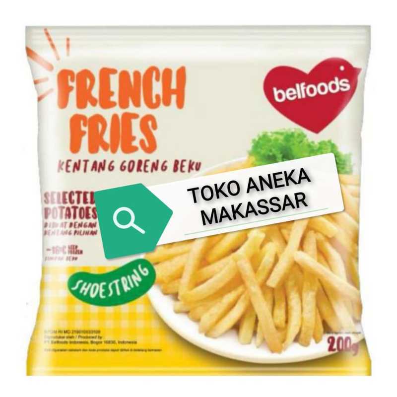 Jual BELFOODS french fries kentang goreng 200gr di Seller Toko aneka ...