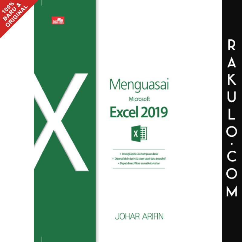 Jual Buku Menguasai Microsoft Office Excel 2019 by Johar Arifin Gra di Seller Rakulo - Kalideres ...