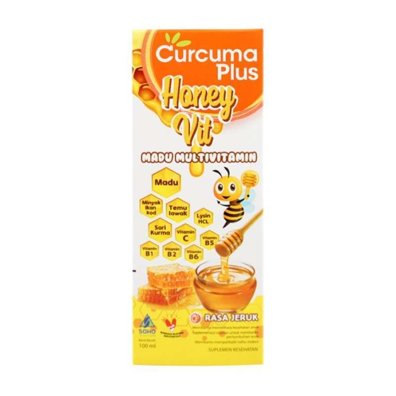 Jual Curcuma Plus Honey Vit Orange Syr 100Ml di Seller Viva Apotek ...