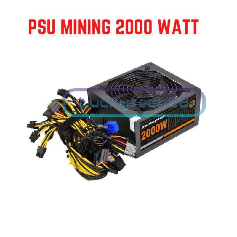 Jual PSU 2000 Watt - Sootoptek Power Supply 2000W Mining Crypto Coin di ...