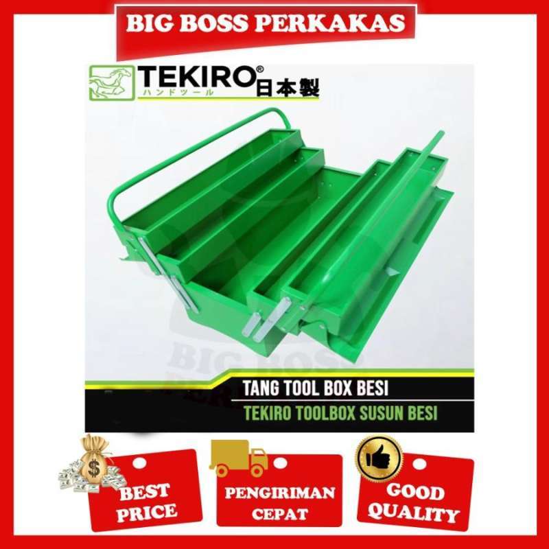 Jual Tekiro Tool Box 3 Susun / Toolbox Besi (550 X 200 X 290Mm) Original di Seller Big Boss ...