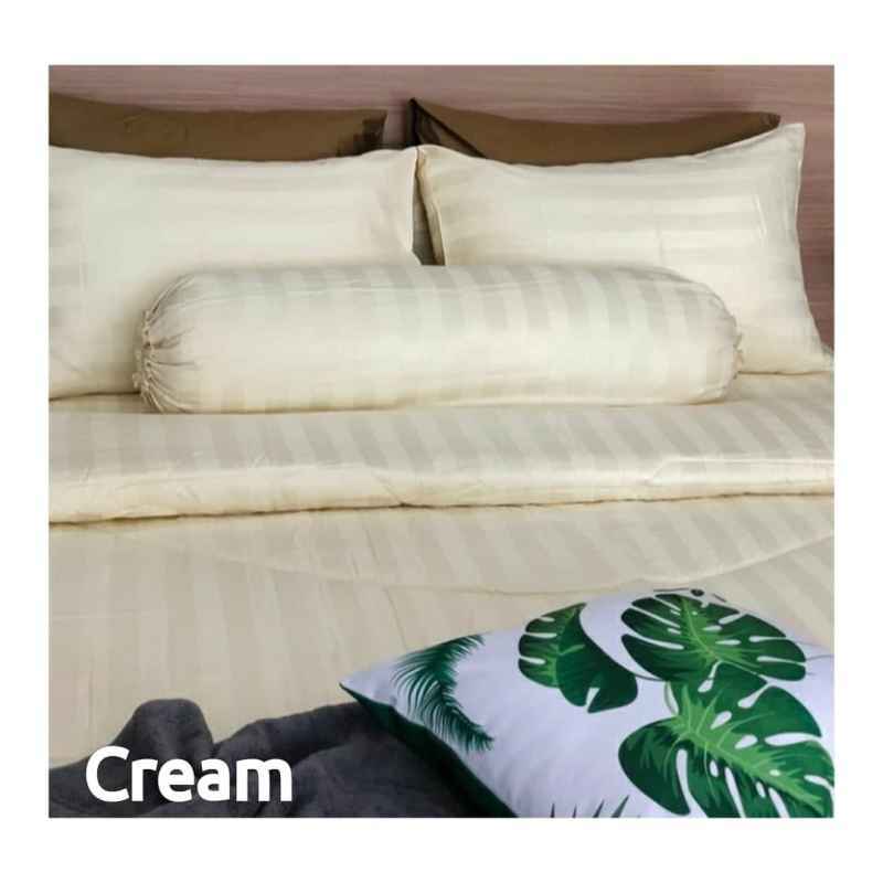 Promo Bedcover Hotel Bahan Dobby Lebih Halus Ukuran Double Bed 200x230 ...