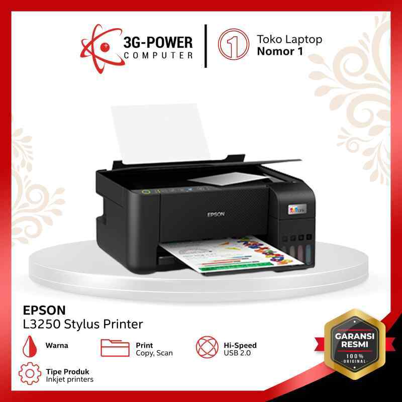 Promo Printer Epson L3250 A4 Ecotank All-in-one Ink Tank Wireless ...