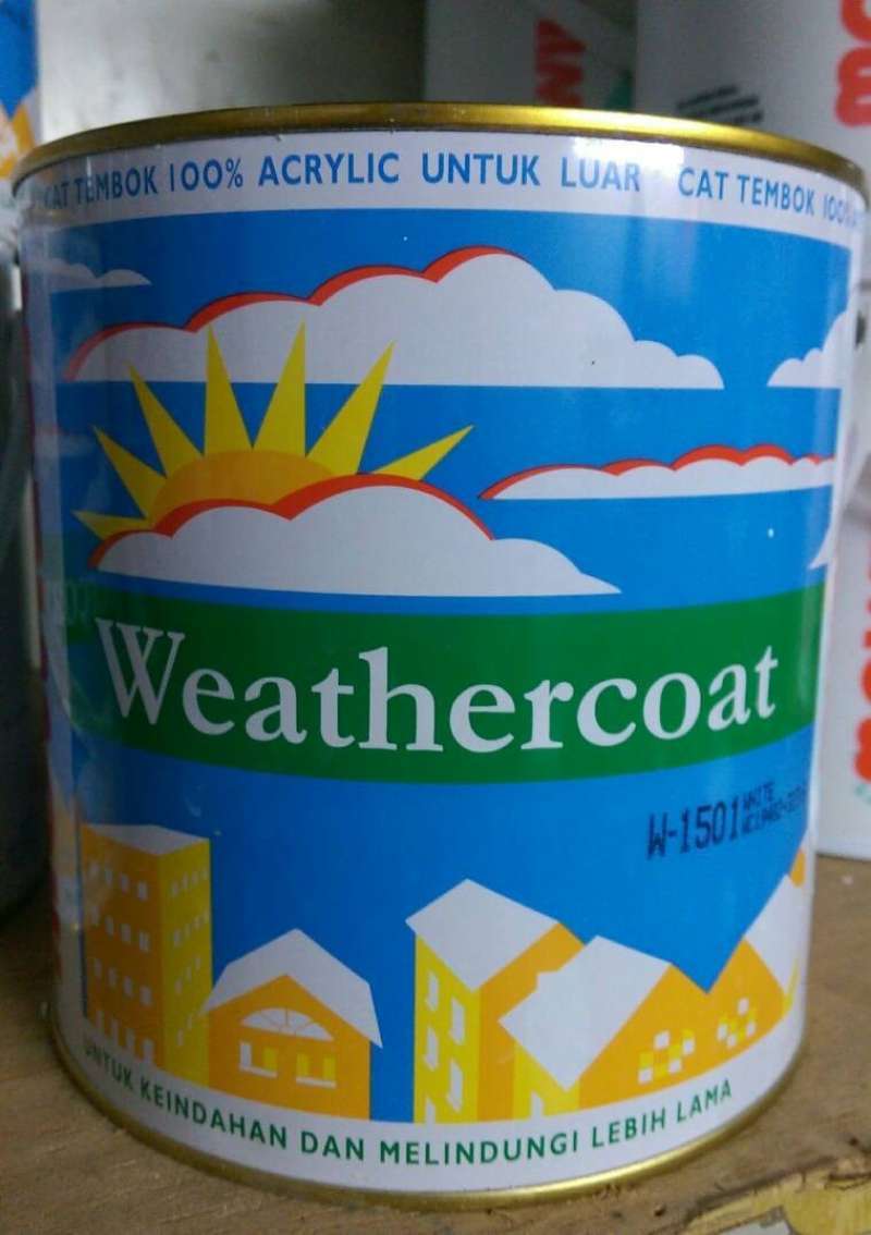 Jual Cat Mowilex Weathershield Putih 2 5 Ltr Cat Tembok Luar Exterior