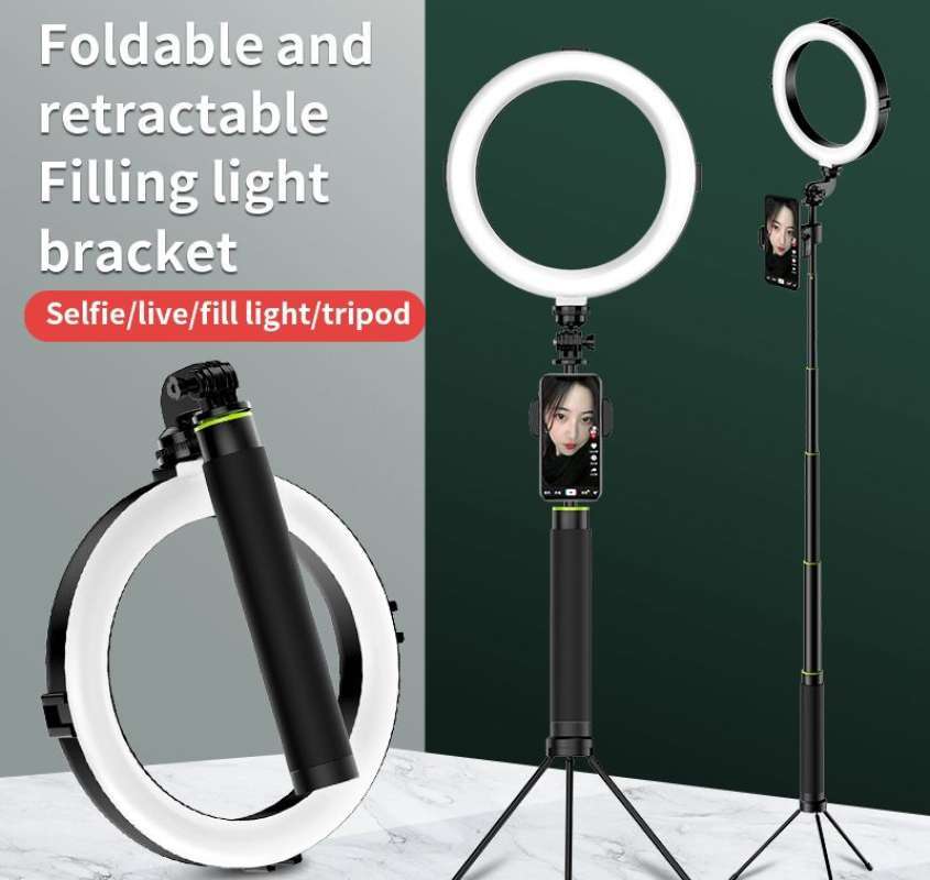 Jual Ring Light 20cm For Selfie Vlogger and Livestreamer plus Tripod ...