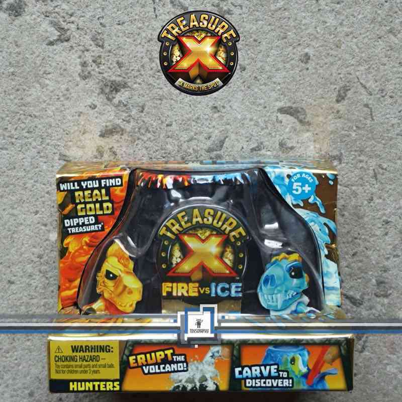Jual Treasure X Fire vs Ice Hunter Pack Extinct Beasts di Seller ...