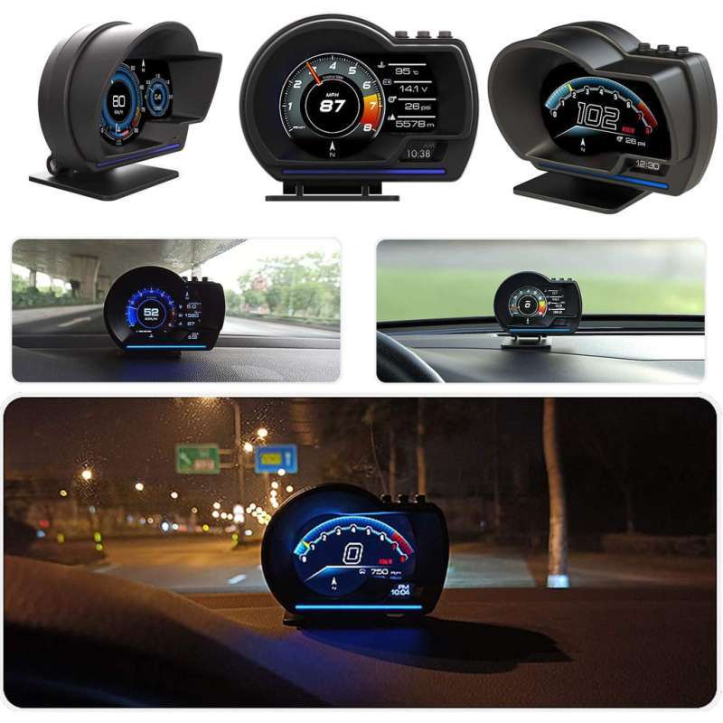 Jual Tachometer HUD OBD2 + GPS Smart Gauge Car di Seller Carvariasi ...