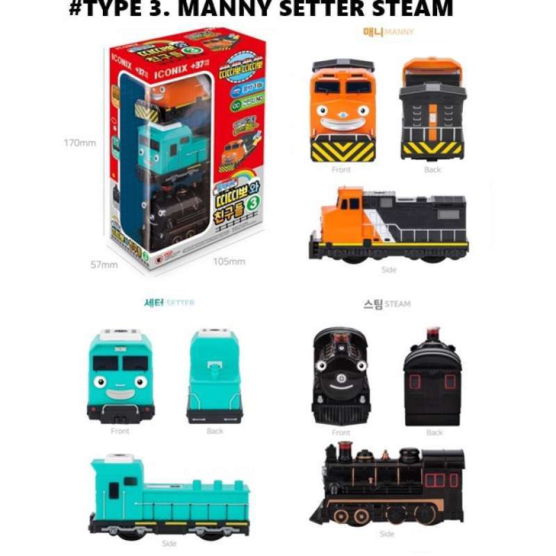 Promo New Arrival Titipo Pullback Train Tpt 119005 (manny,setter,steam ...