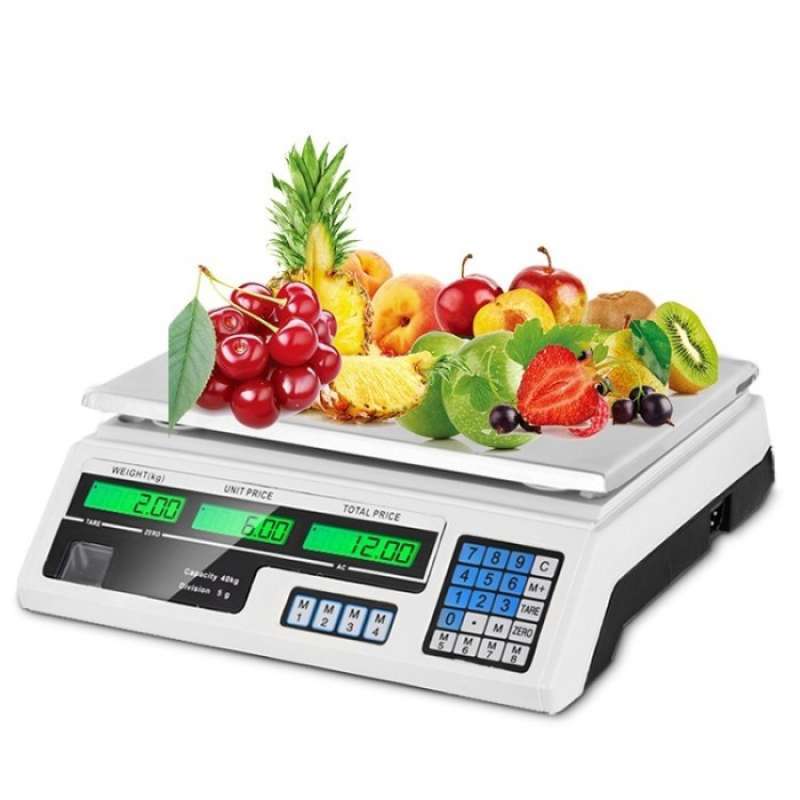 Jual Timbangan Buah Digital 40 Kg 40kg Besar Barang Sayur Harga Gw 6018 ...