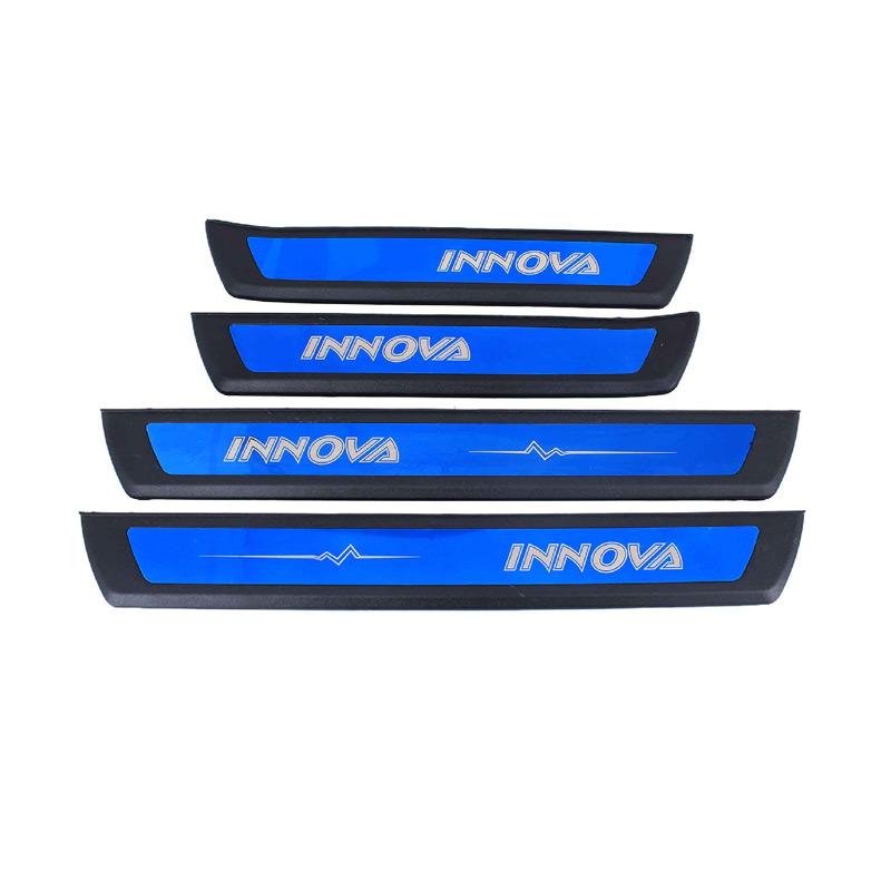 Jual JSL Sill Plate Samping Side Scuff Plate for All New Innova 2016 ...