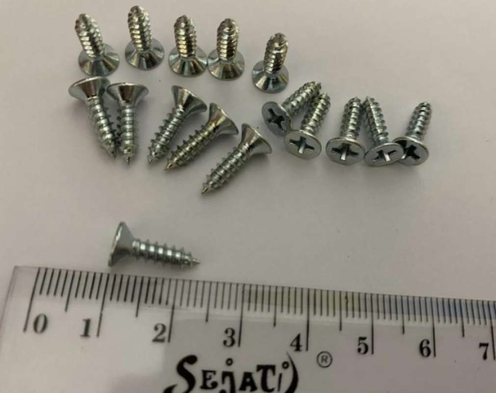 Jual Skrup Cacing 1/2X6/ Baut Cacing /Skrup Kayu Isi 100 Pcs Pas Asli ...