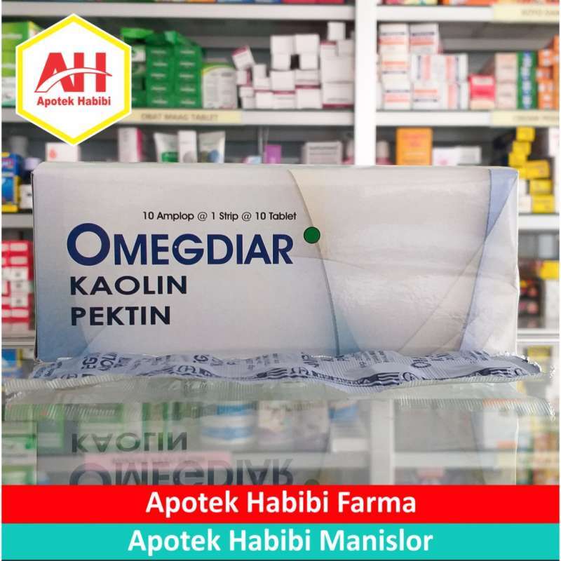 Promo OMEGDIAR OMEDIAR 1 STRIP 10 TABLET Obat Diare Mencret Buang Air ...