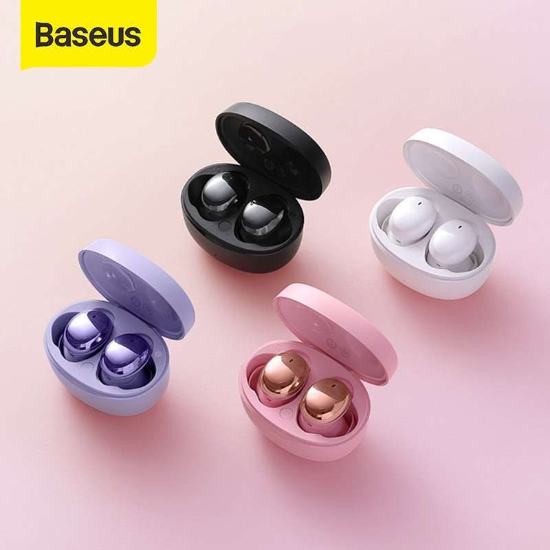 Promo BASEUS TRUE WIRELESS BLUETOOTH EARPHONE MINI EARBUDS TWS BOWIE E2 ...