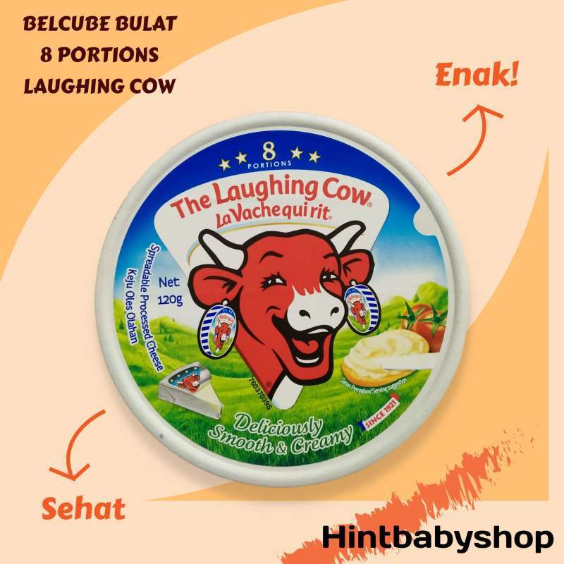 Jual Keju Bulat MPASI Laughing Cow 8 Portions di Seller HINT BABY SHOP ...